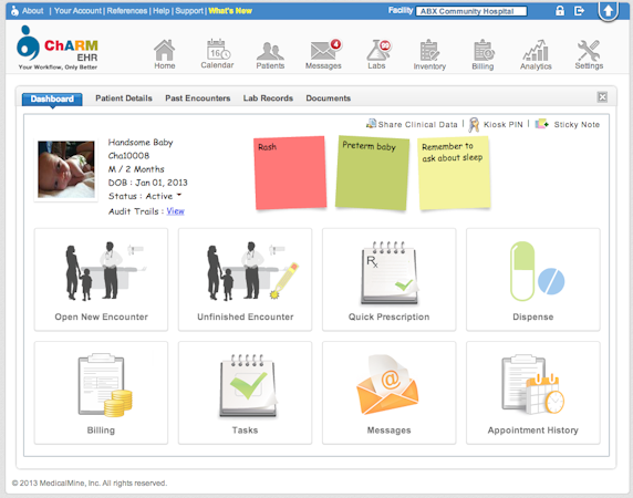 ChARM EHR Software | 2019 Reviews, Free Demo & Pricing