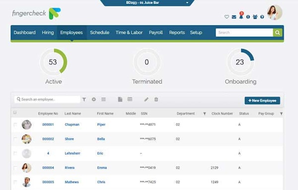 Fingercheck Software - 2020 Reviews, Pricing & Demo