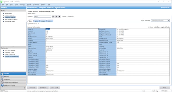Sage Fixed Assets Software 2020 Pricing Features And Demo