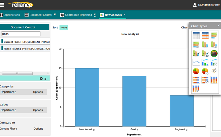 EtQ Reliance Software 2021 – Reviews, Preise & Live-Demos