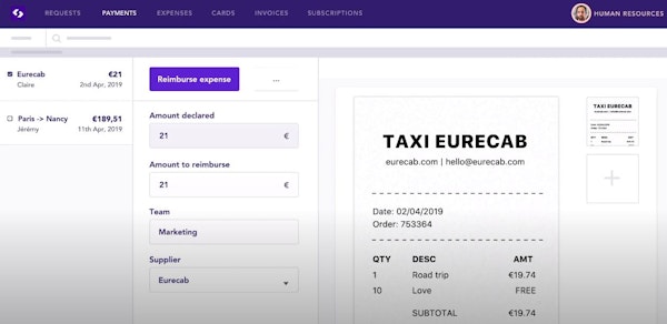 Spendesk Software - 2021 Reviews, Pricing & Demo