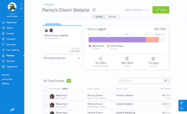 Freshbooks Software - 2020 Pricing, Features & Demo